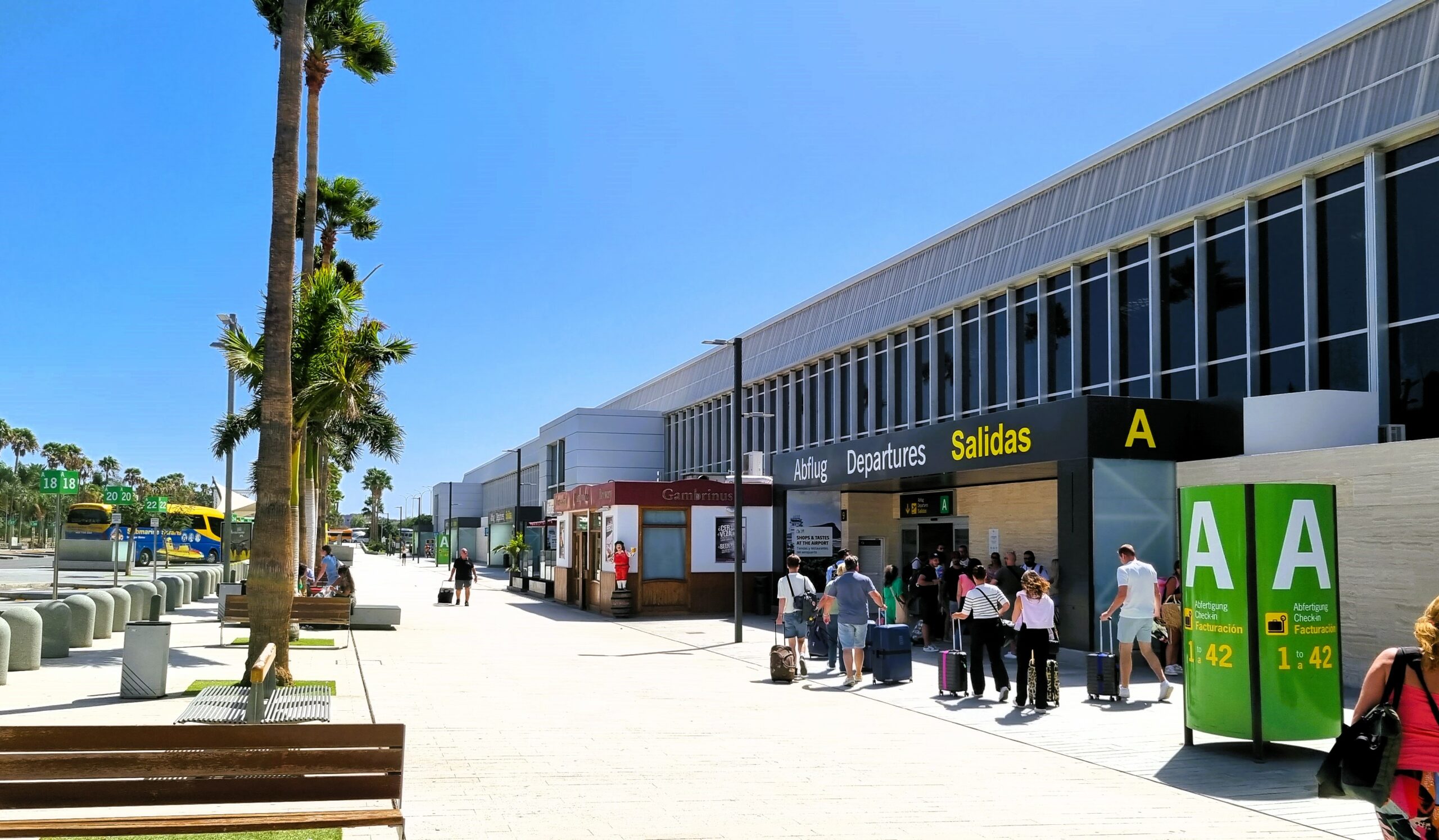 Departures - Tenerife Airport